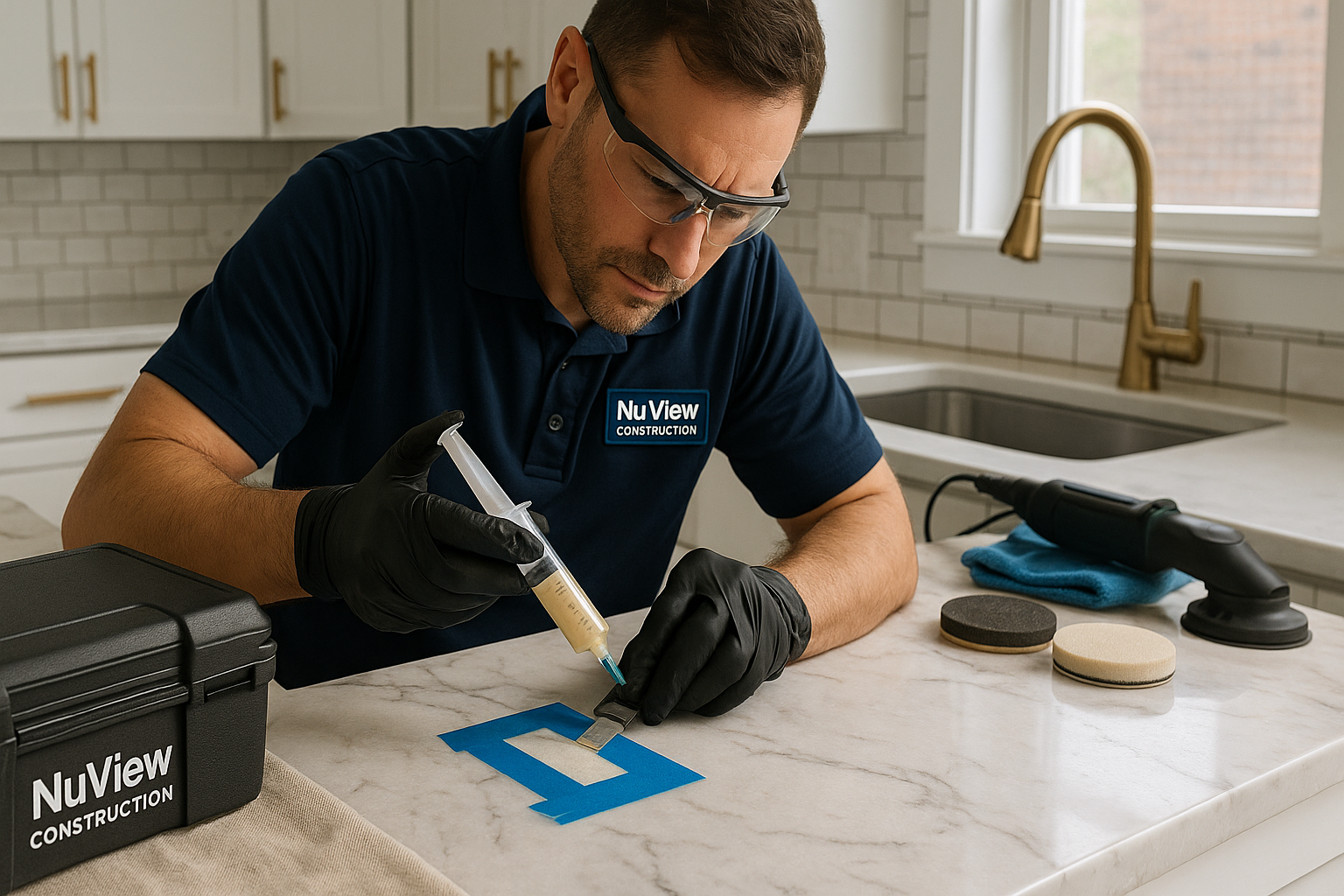 Kitchen Countertop Repair - Nuview Construction - GENERAL CONTRACTOR